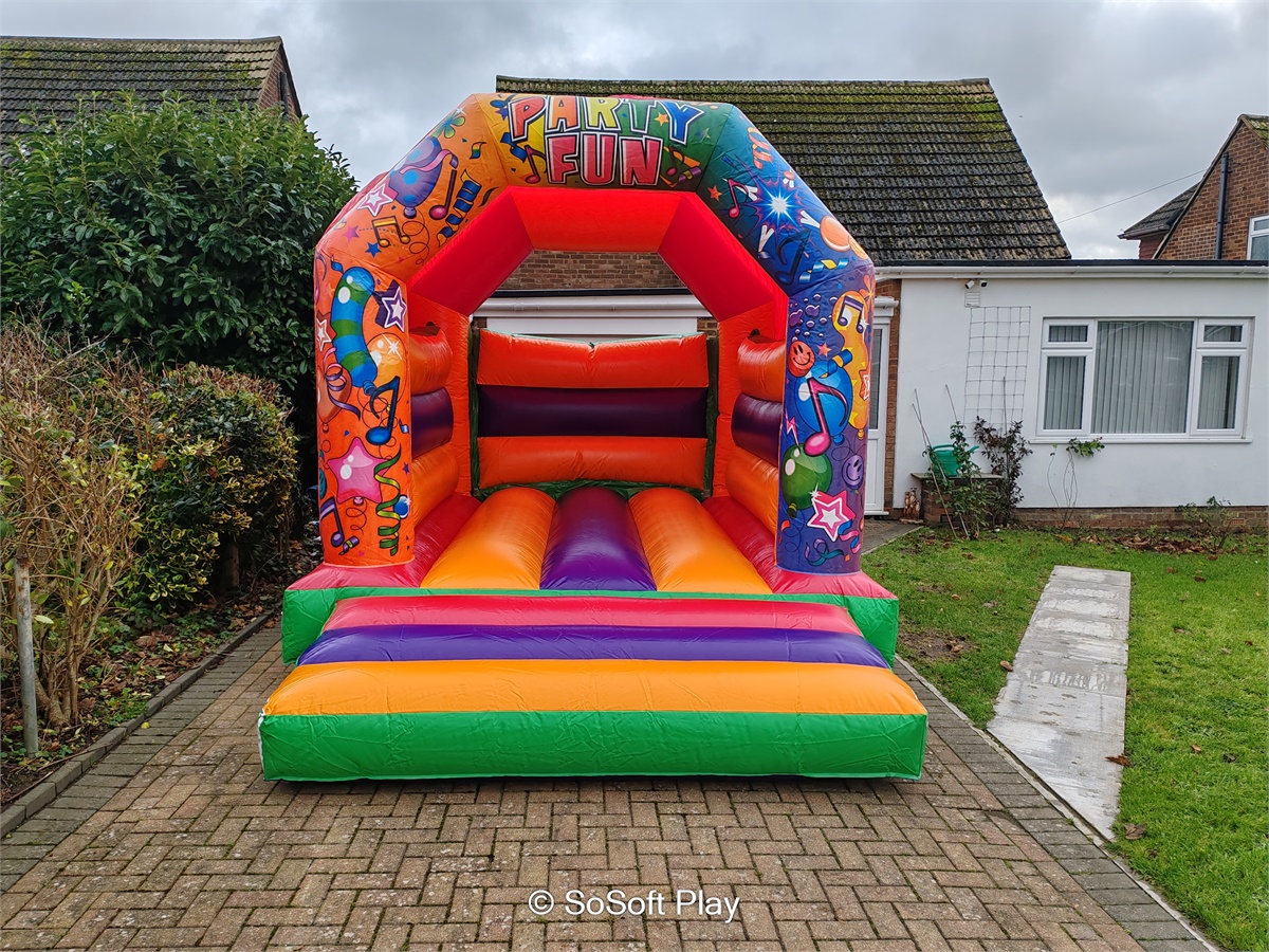 Multi Colour Bouncy Castle - Bouncy Castle & Soft Play Hire in Hastings ...
